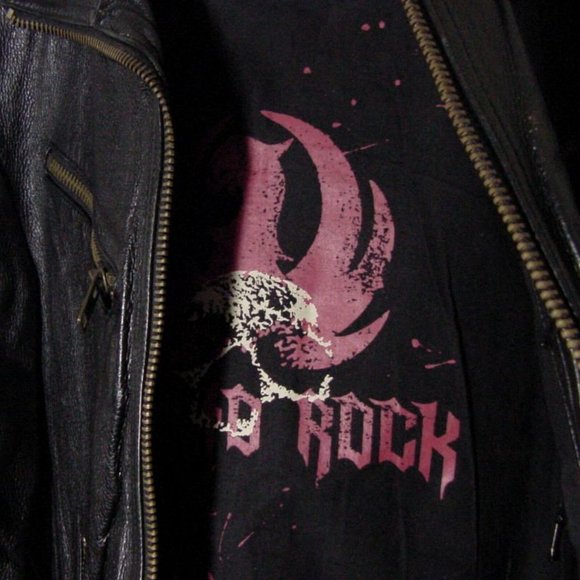 Wilsons Leather | Jackets & Coats | Vtg Wilsons M Julian Born To Rock ...